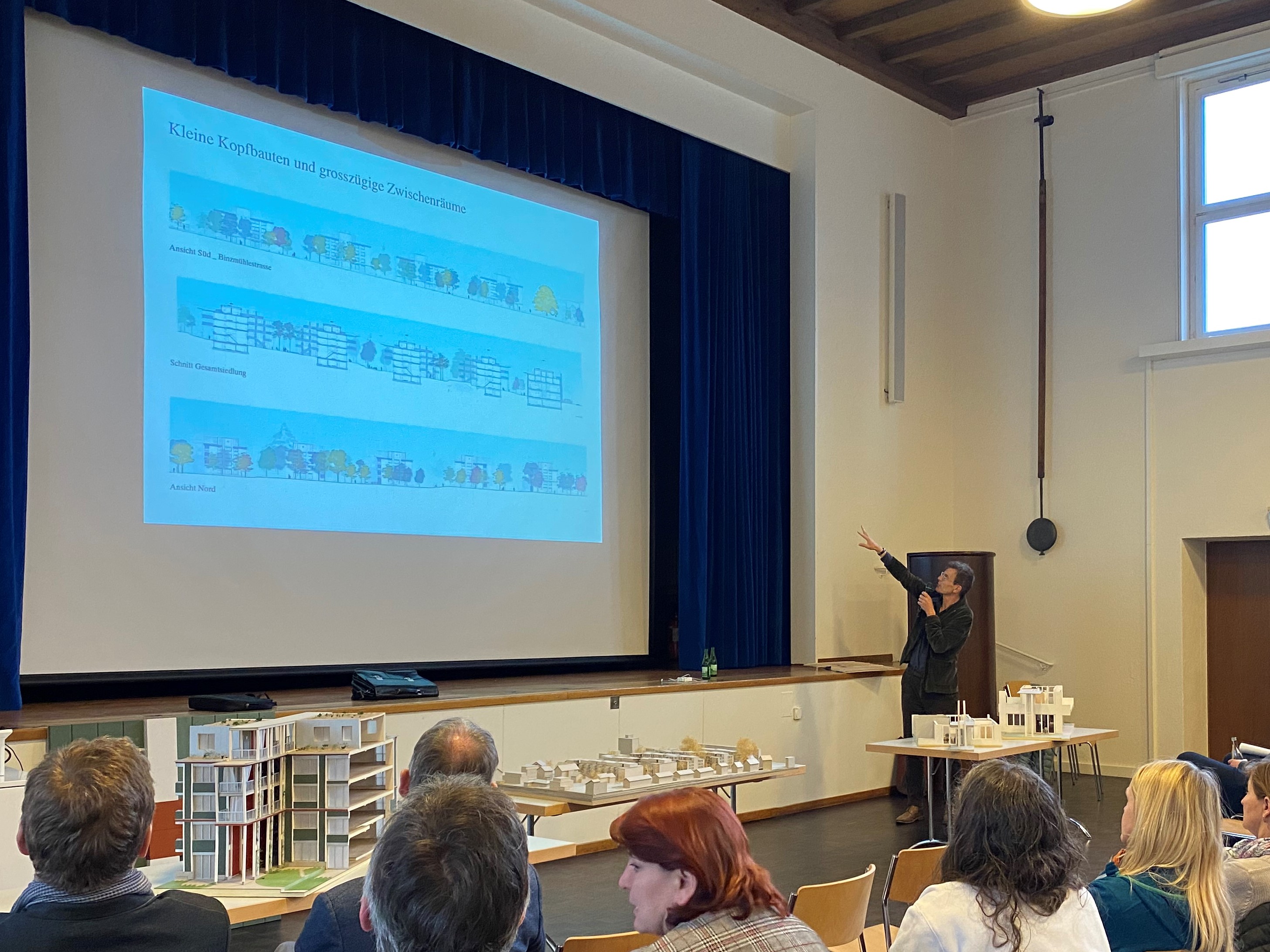 Gelungener Infoanlass zum Bauprojekt - Baugenossenschaft GISA